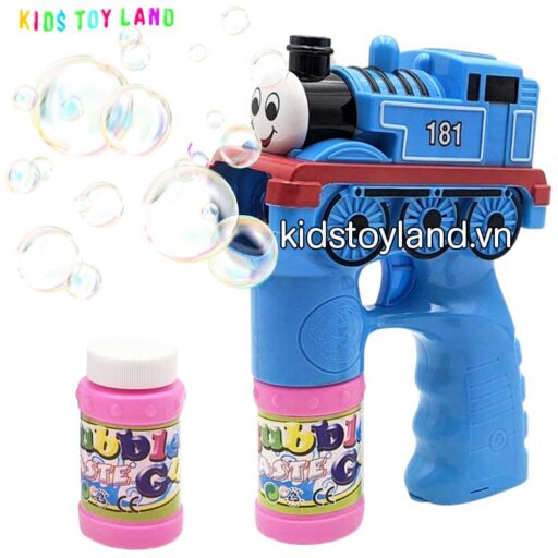 Đồ Chơi Xà Bông Pin Thổi Bong Bóng Hình Xe Lửa Thomas - Kids Toy Land